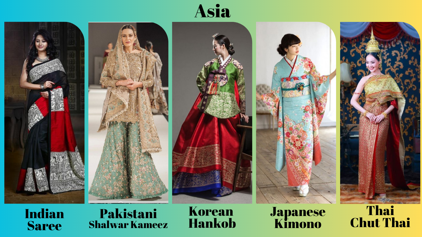 Traditional Dress from Different Regions - MystiquAsia